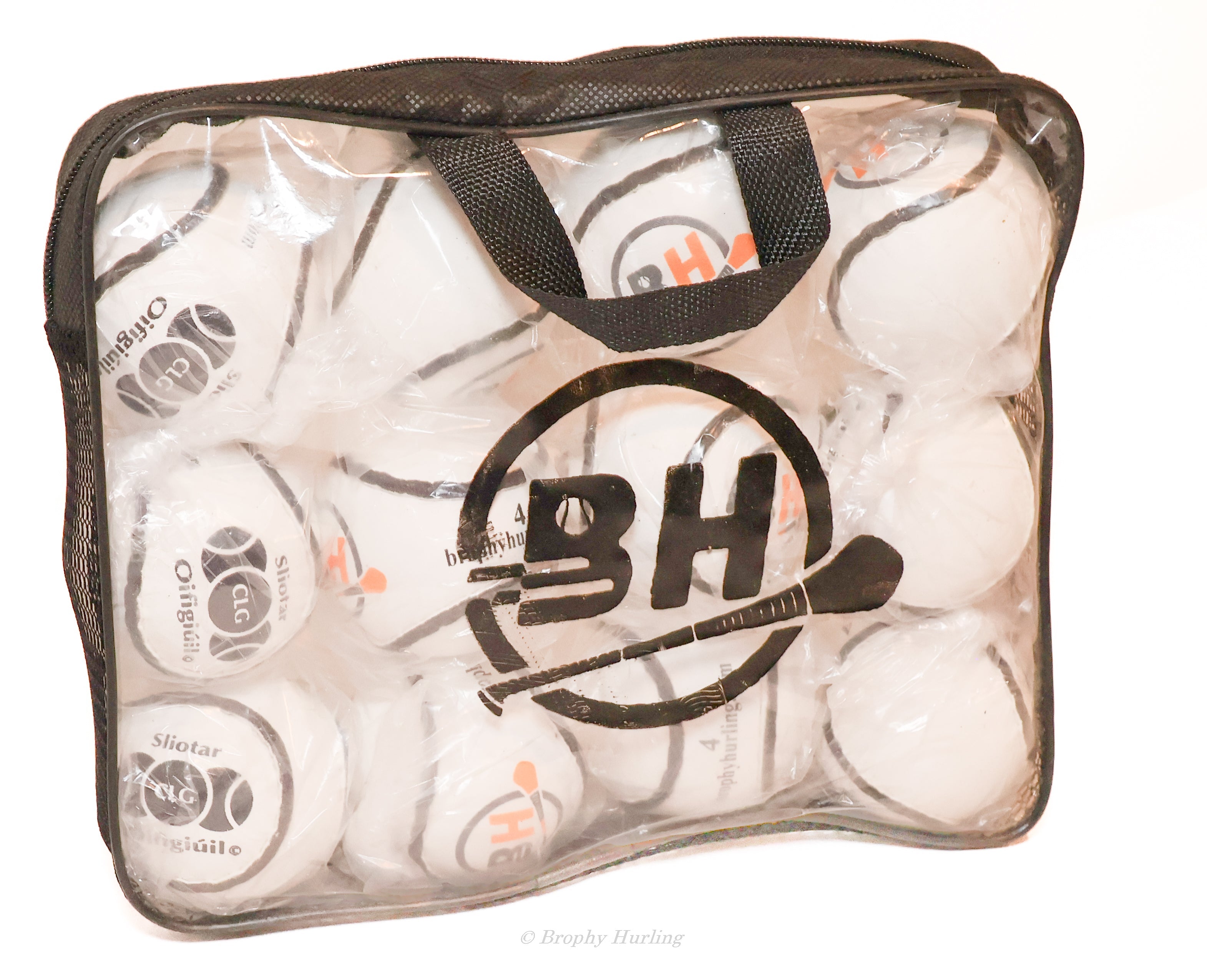 Sliotars | Yellow & White | Sizes 4 & 5 | Brophy Hurling | Hurling Balls